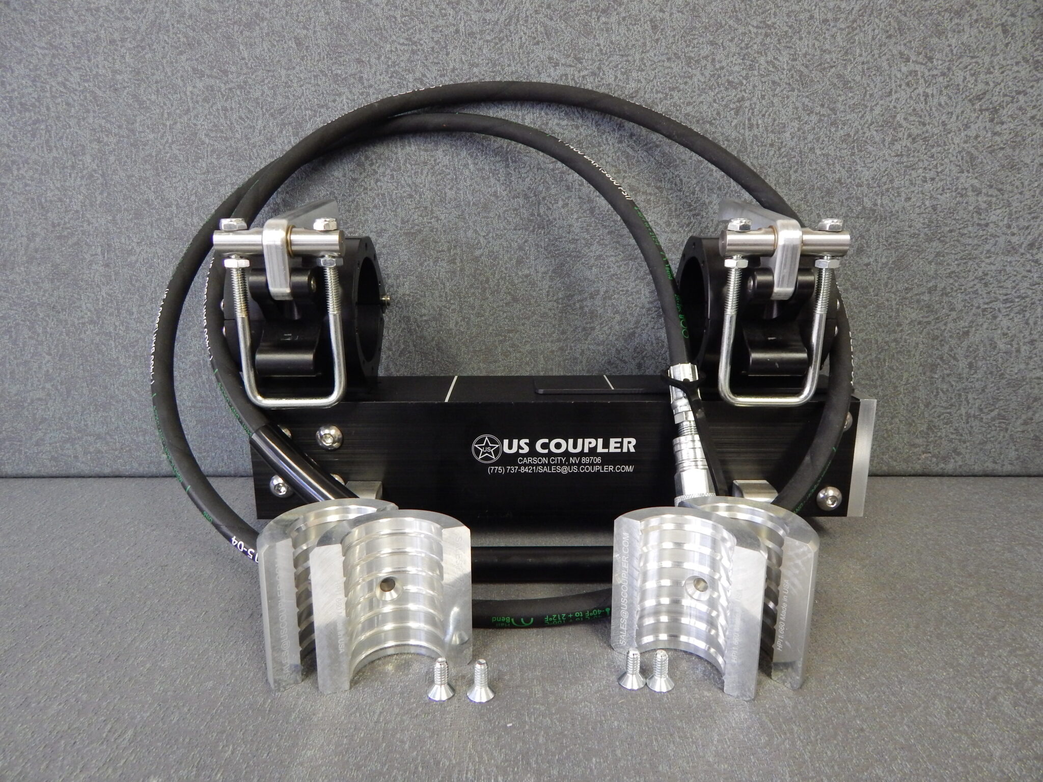 DK300-Aluminum Hydraulic Press With One Insert Size - Cabletec Couplers ...